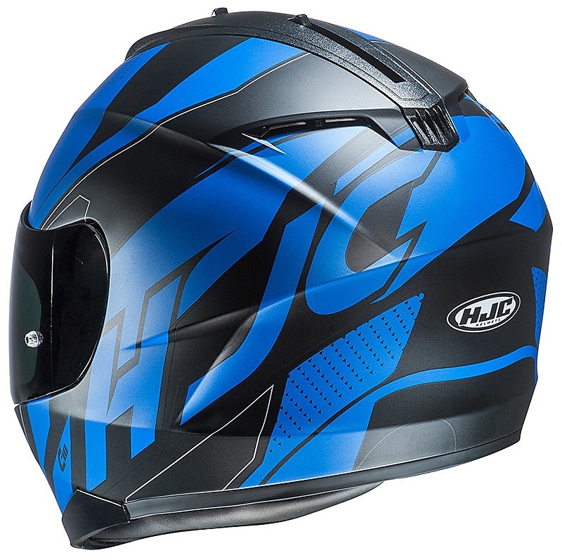 Integral Motorrad Helm HJC C70 Doppel Visier Boltas MC1SF Schwarz Rot ...