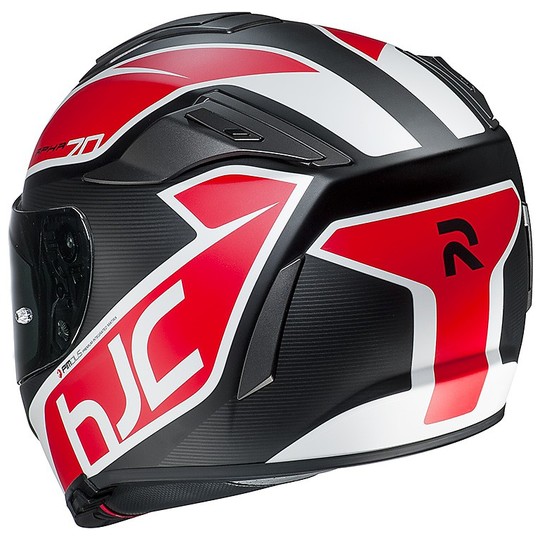 Integral Motorradhelm Hjc RPHA 70 Doppel Visier Pinot MC4SF Schwarz ...