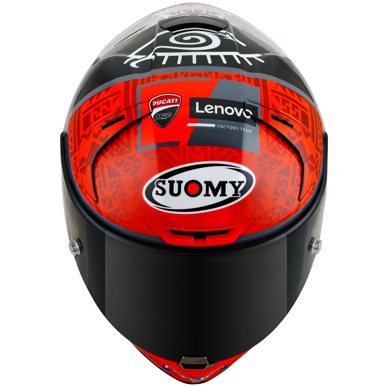 Integral Racing Moto Helm Suomy SR-GP BAGNAIA REPLICA 2022 MIT SPONSOR ...