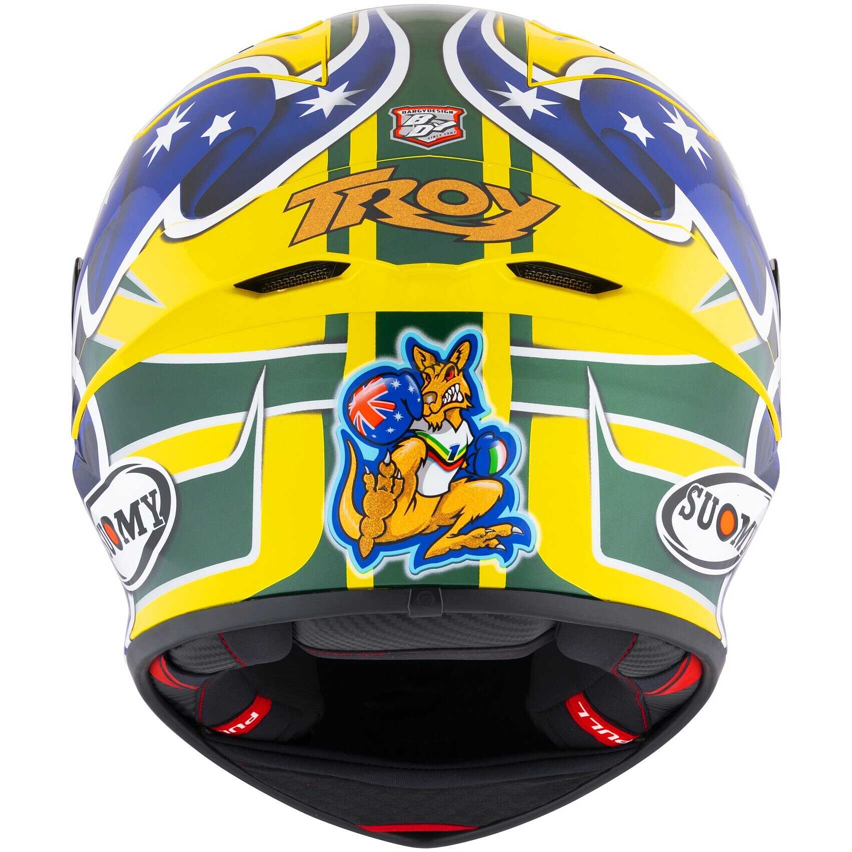 Integral Racing Motorcycle Helmet Suomy S1-XR GP TROYBAYLISS REPLICA ...