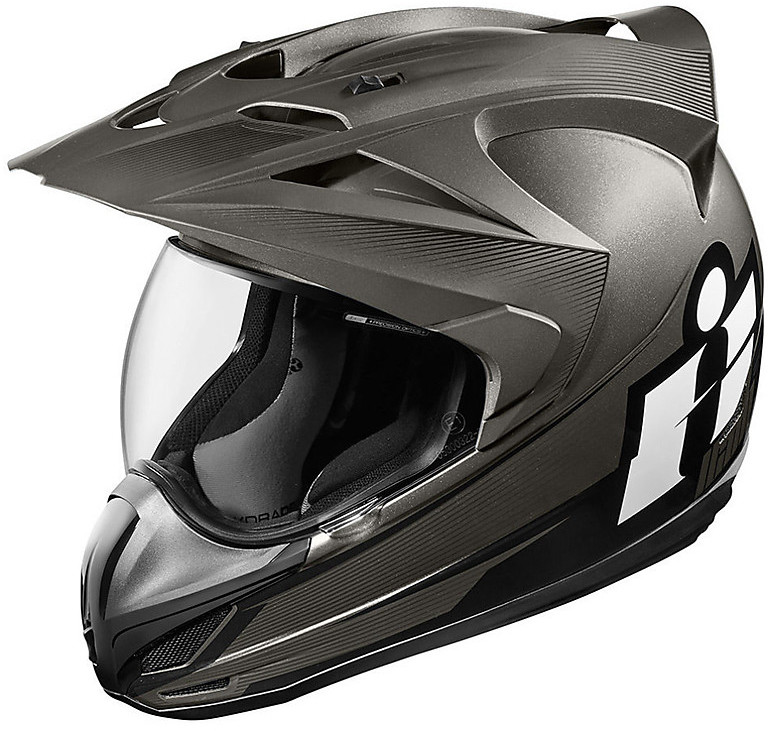 Integralhelm Moto All Straße Double Black Icon Variant Online-Verkauf ...