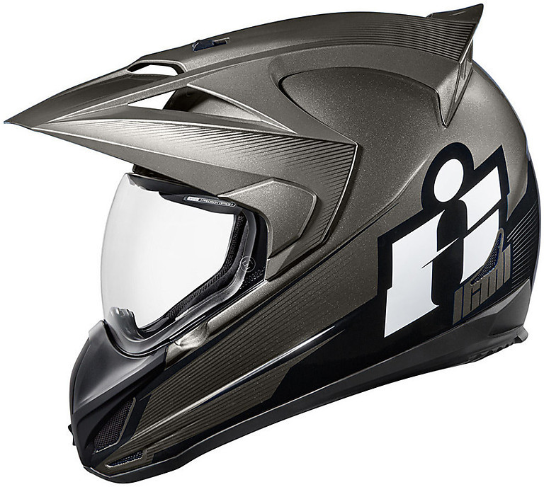 Integralhelm Moto All Straße Double Black Icon Variant Online-Verkauf ...