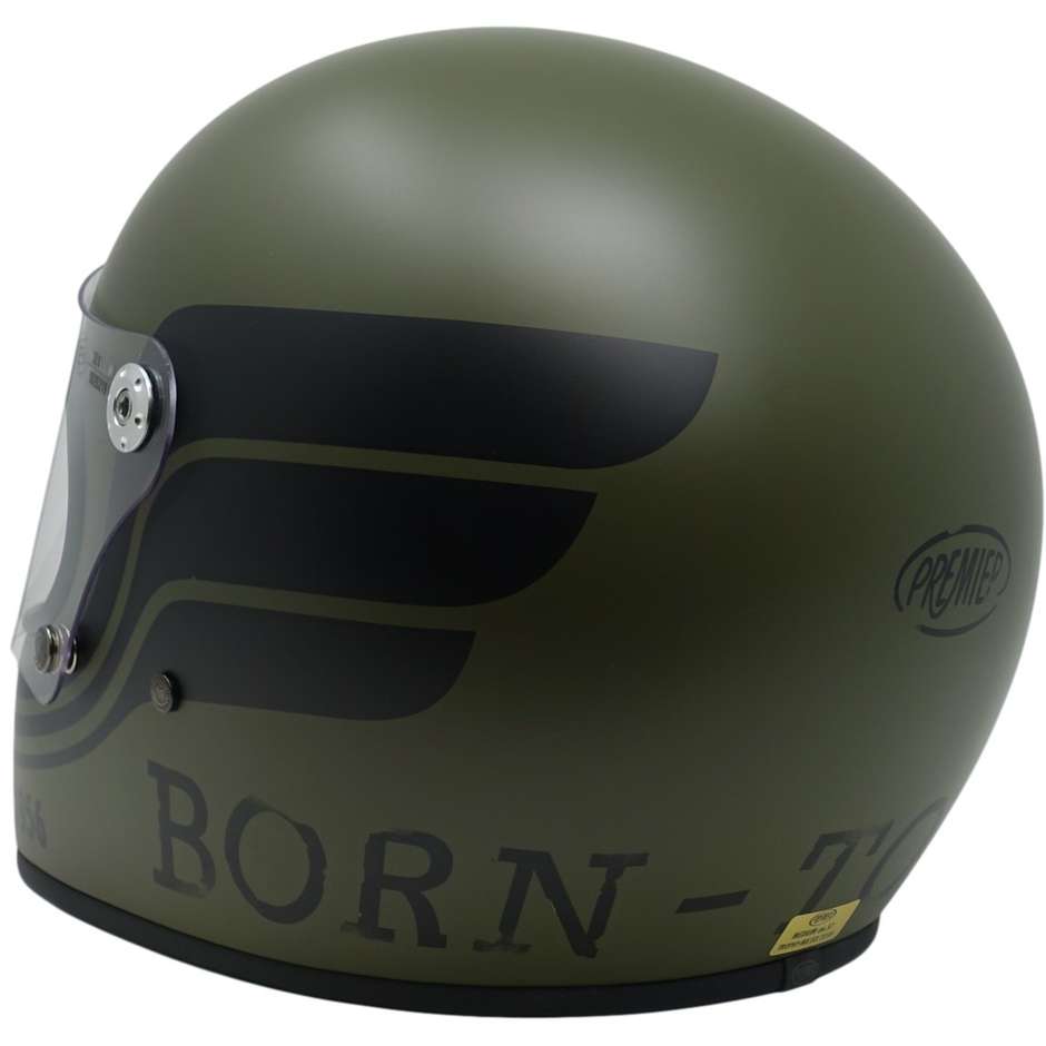 Integrierter Motorradhelm Custom Premier TROPHY BTR MILITARY BM Online-Verkauf - Outletmoto.eu