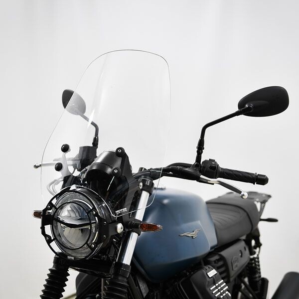 Isotta Alto Windshield Moto Guzzi V7 III Stone Night Pack Transparent ...