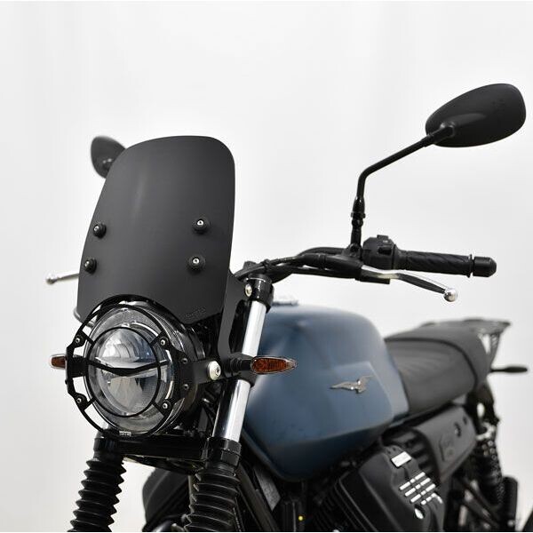 Isotta Low Fairing Moto Guzzi V7 III Stone Night Pack Matt Black For ...