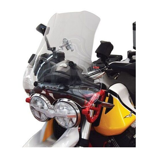 Isotta Medium Complete Windshield Moto Guzzi V85TT Transparent For Sale ...