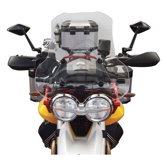 Isotta Medium Complete Windshield Moto Guzzi V85TT Transparent For Sale Online - Outletmoto.eu