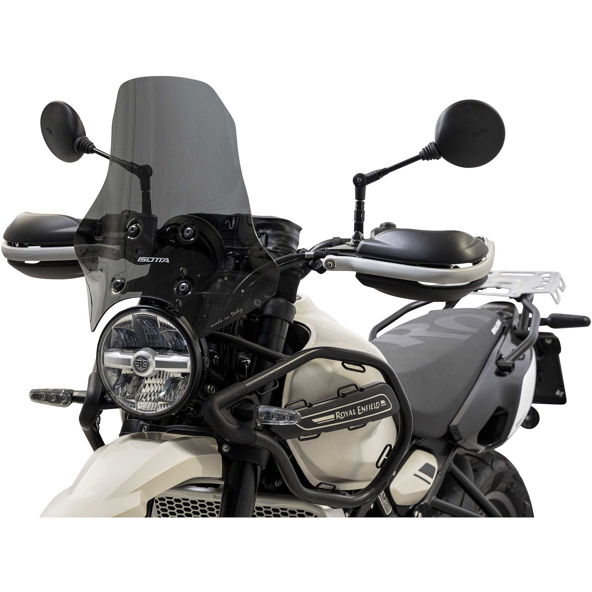 Isotta Medium Protection Motorcycle Windshield For Royal Enfield ...