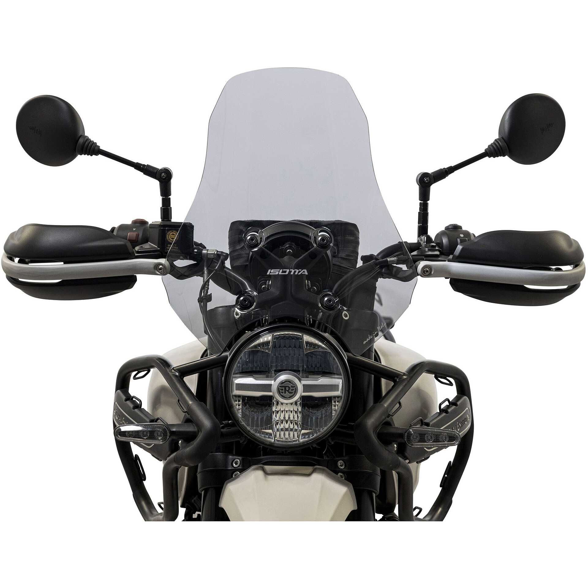 Isotta Medium Protection Motorcycle Windshield For Royal Enfield ...