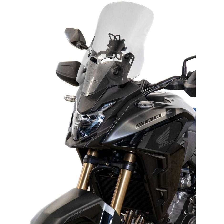 Isotta Medium Windshield for HONDA CB 500X 2016 - 2023 Light Smoke For ...