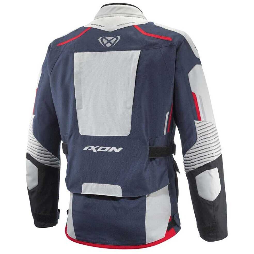 Ixon MIDGARD Grege Navy Black Motorcycle Touring Jacket For Sale Online ...