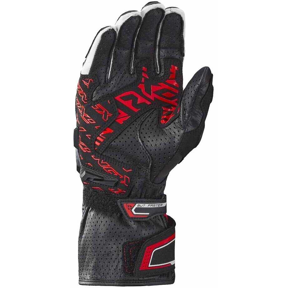 Ixon THUNDER AIR Motorcycle Racing Gloves Black Red White For Sale ...