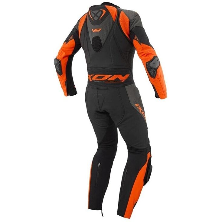 Ixon VORTEX 3 One-Piece Motorcycle Suit Black Anthracite Orange For ...