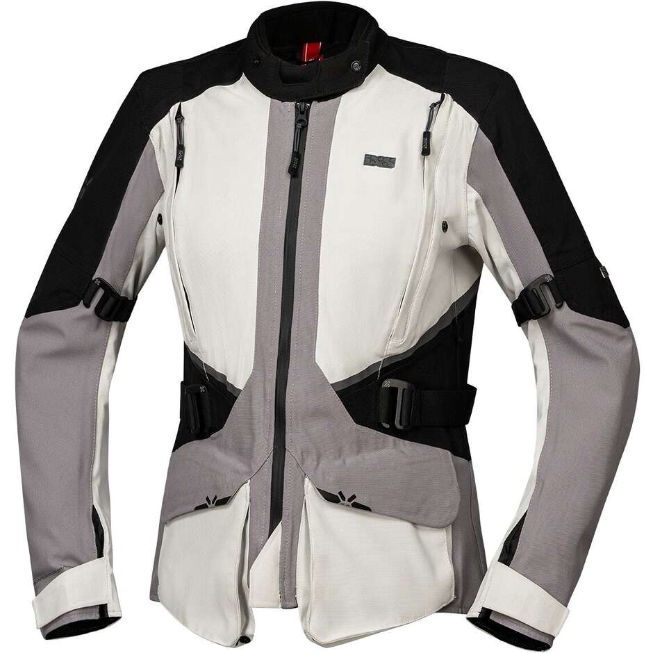 Ixs Tourster-STX 1.0 Women's Motorcycle Jacket Laminated Light Dark ...