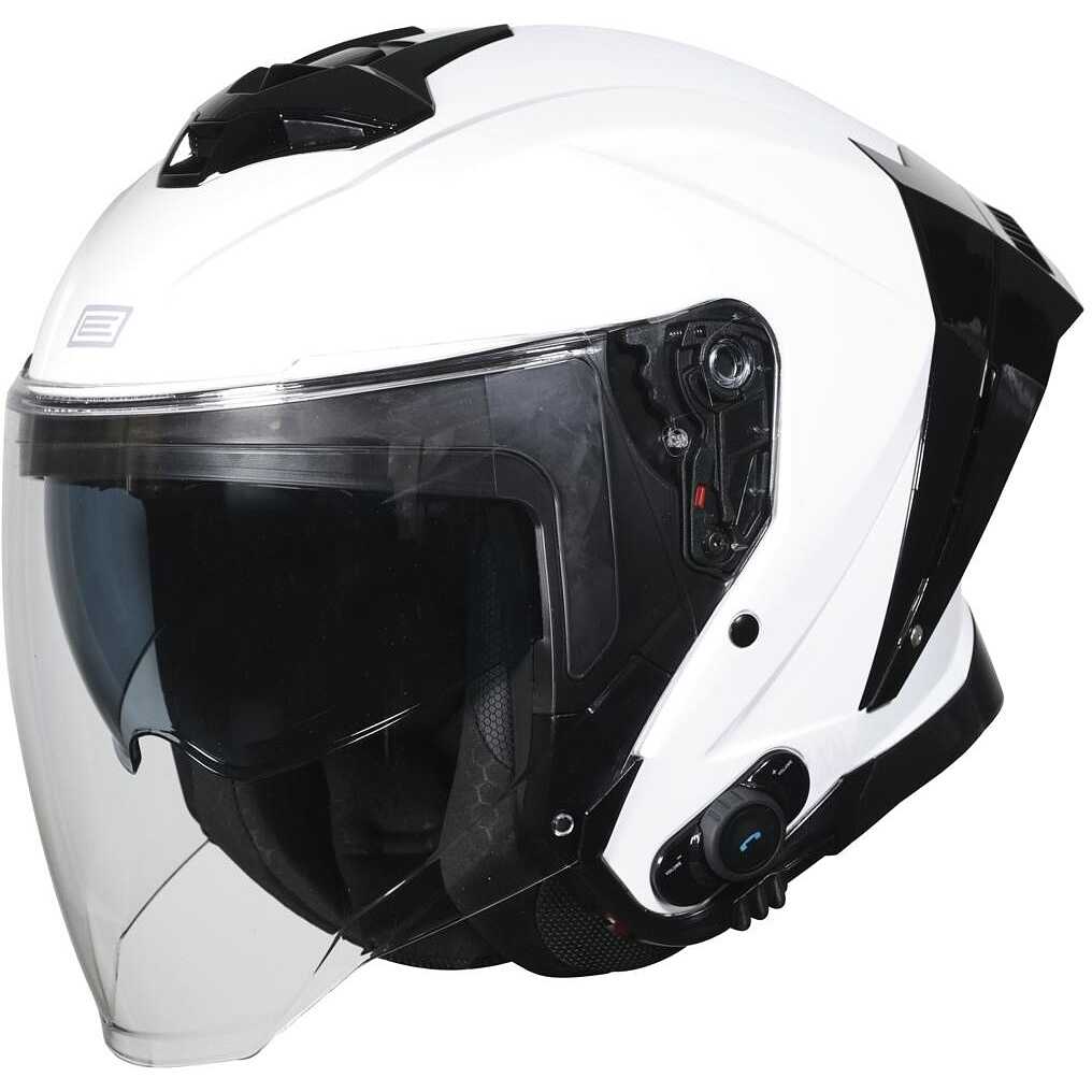Jet Motorcycle Helmet Integrated Intercom ORIGINE APRICA + BT SOLID ...