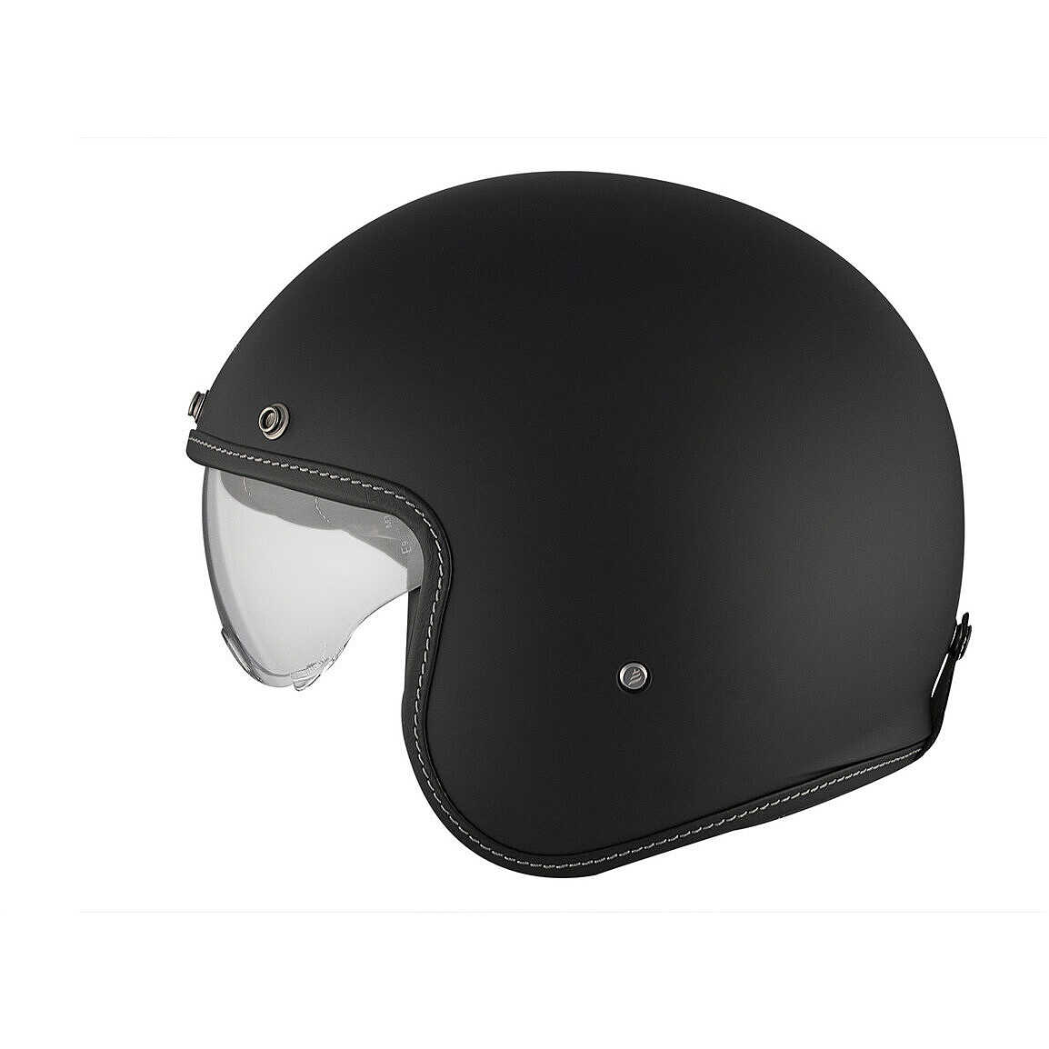 Jet Motorcycle Helmet MT Helmets LE MANS 2 SV S Solid A1 Matt Black For ...