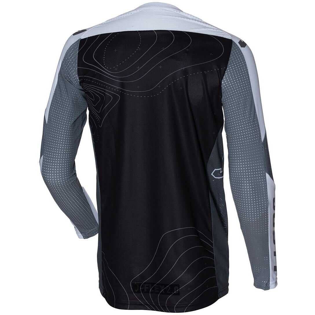 Just1 J-FLEX 2.0 Frontier Cross Enduro Motorradtrikot Schwarz Weiß ...