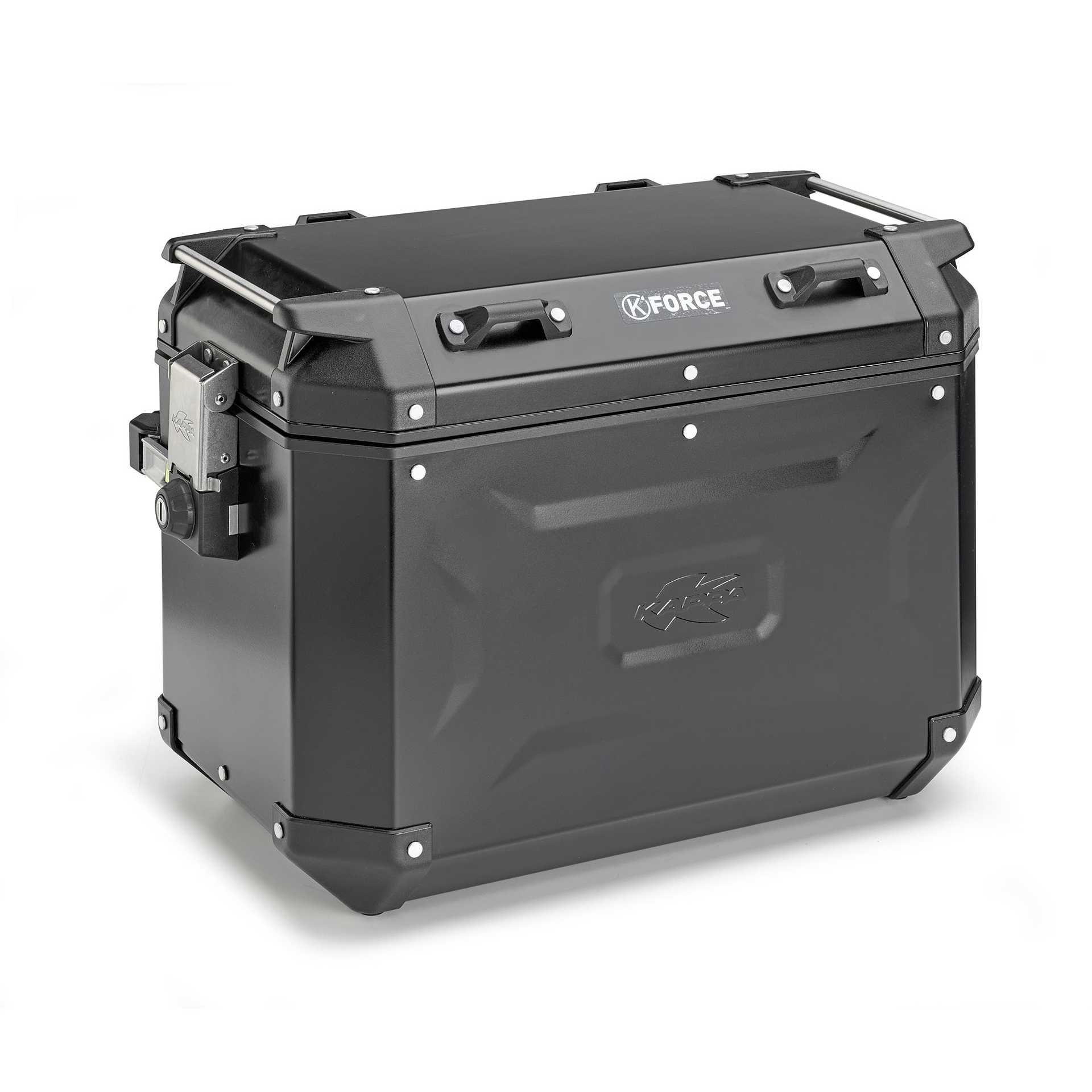 KAPPA KFR48 K'FORCE Valise latérale gauche en aluminium noir Vente en ...