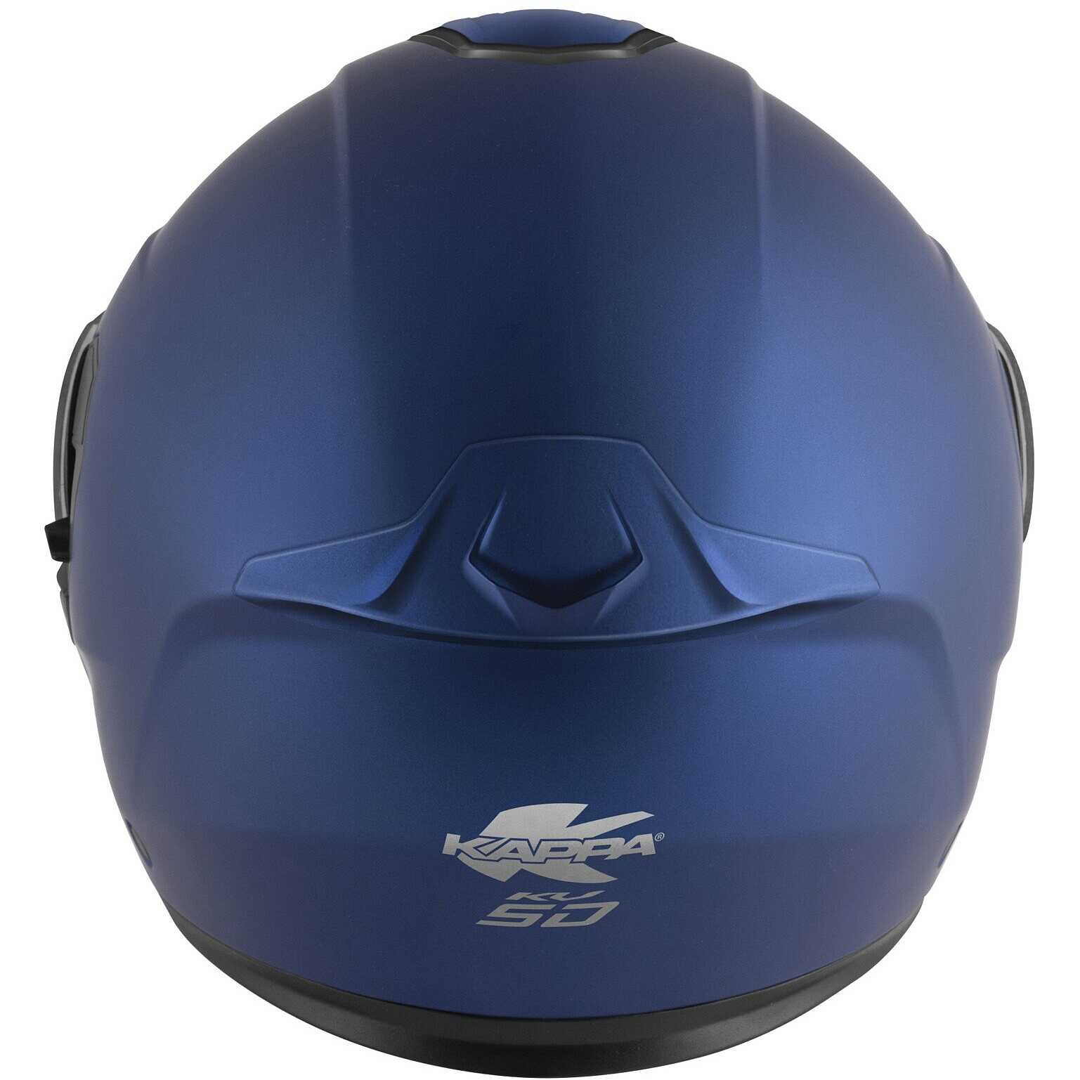 Kappa KV50 B Solid Matt Blue Modular Motorcycle Helmet For Sale Online ...