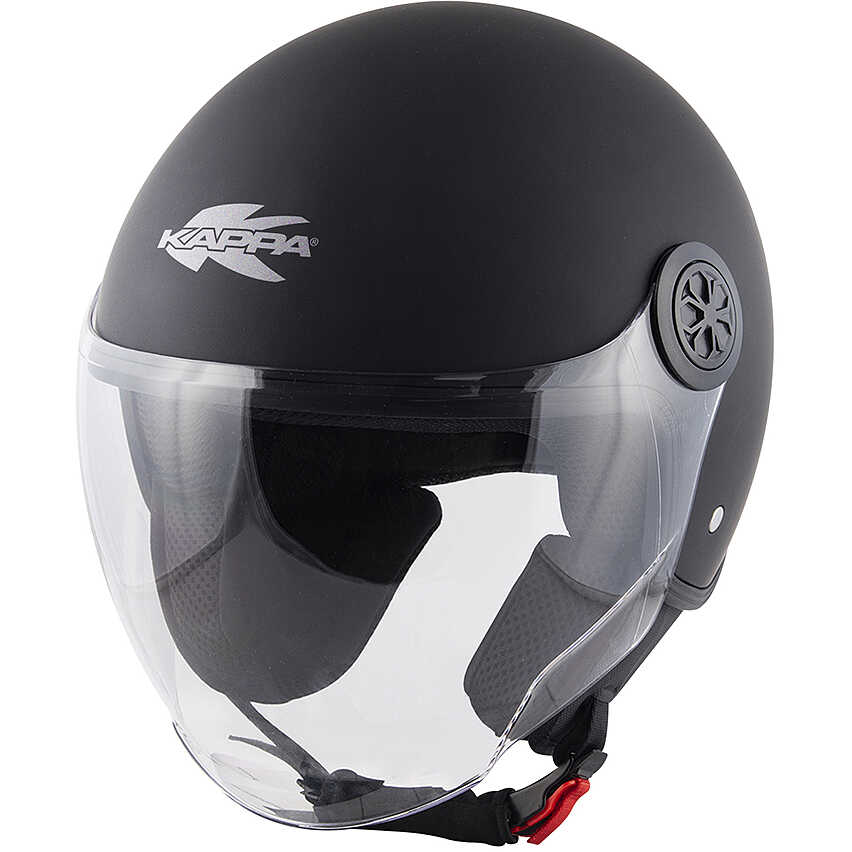 Kappa KV59 Demi-Jet Motorcycle Helmet, Matte Black For Sale Online ...
