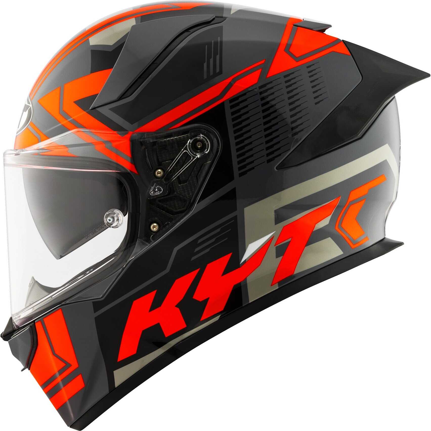 KYT R2R OCTANE Full Face Motorcycle Helmet Orange For Sale Online ...
