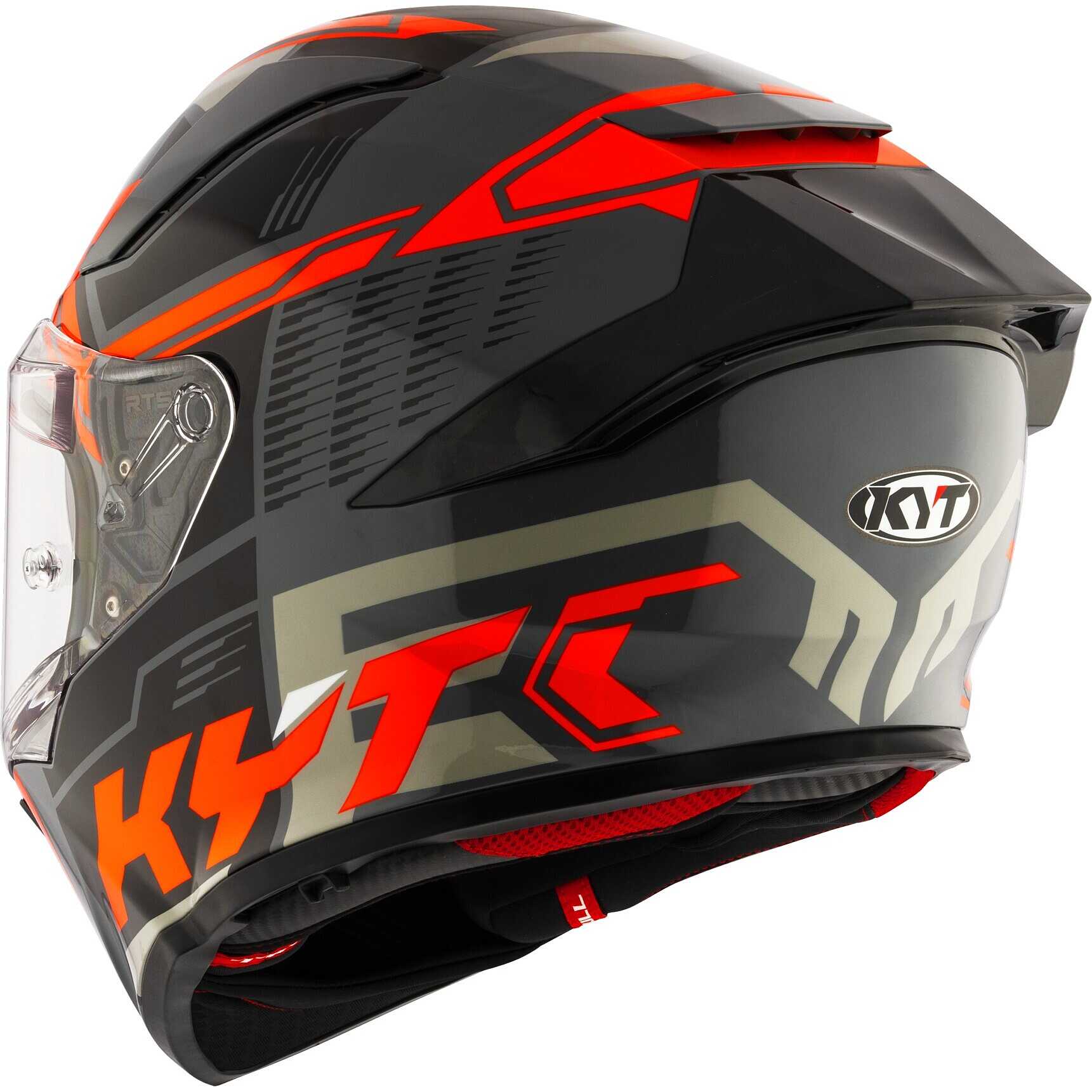 KYT R2R OCTANE Full Face Motorcycle Helmet Orange For Sale Online ...