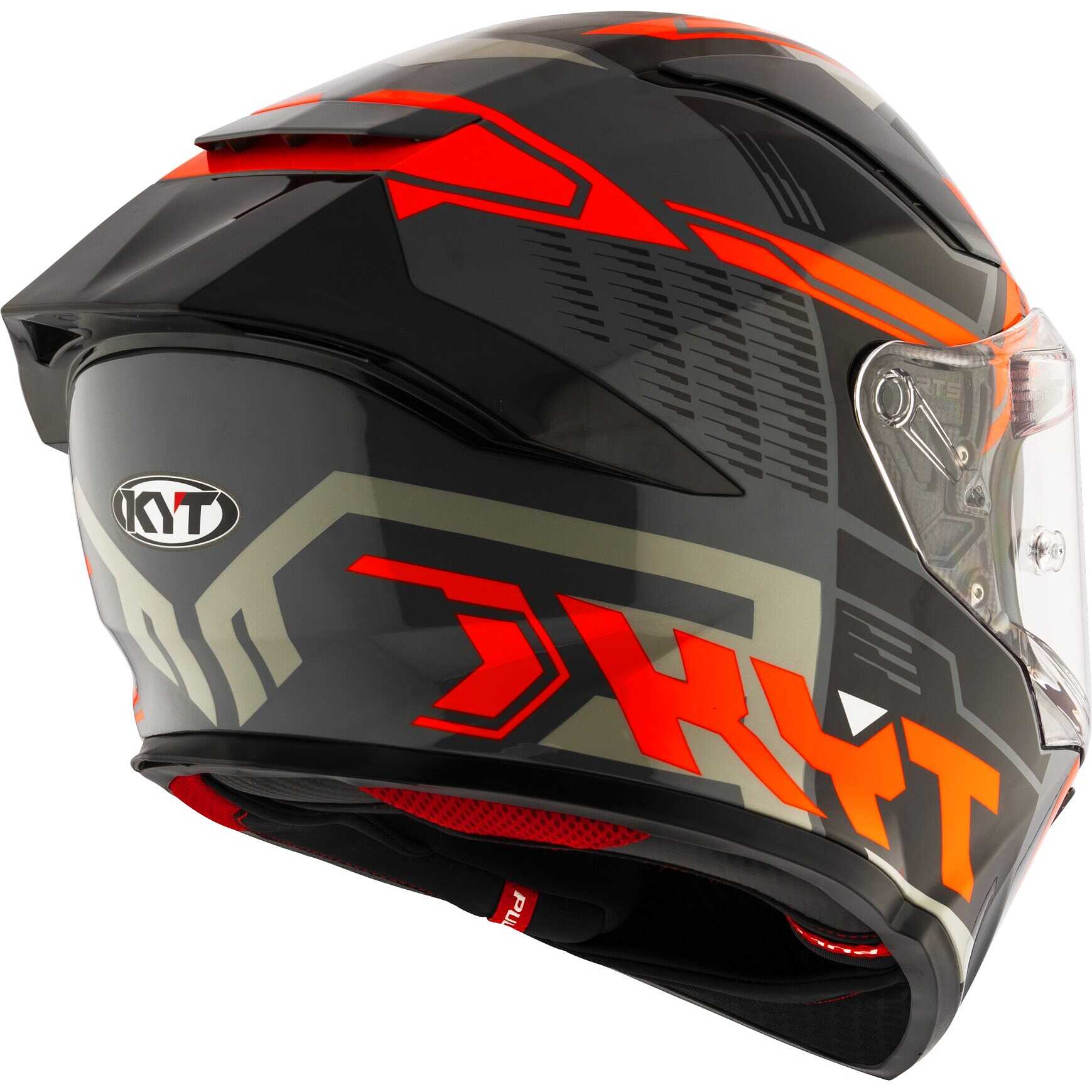 KYT R2R OCTANE Full Face Motorcycle Helmet Orange For Sale Online ...
