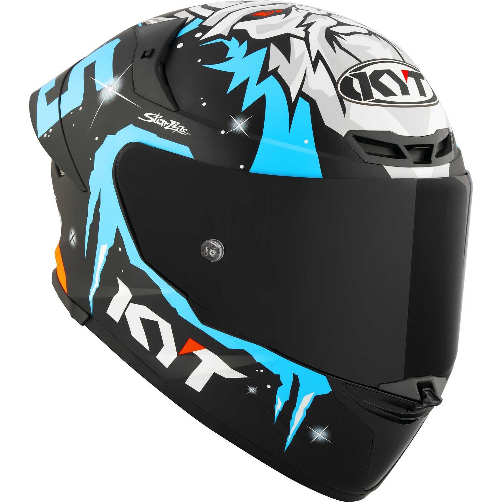 Kyt TT-REVO MASIA REPLICA Winter Test Full Face Motorcycle Helmet Matt ...