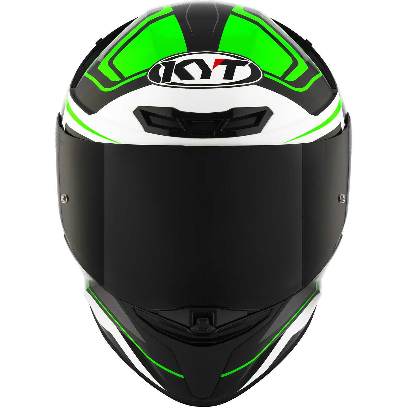 Kyt TT-REVO OVERTECH Full Face Motorcycle Helmet Black Green For Sale ...