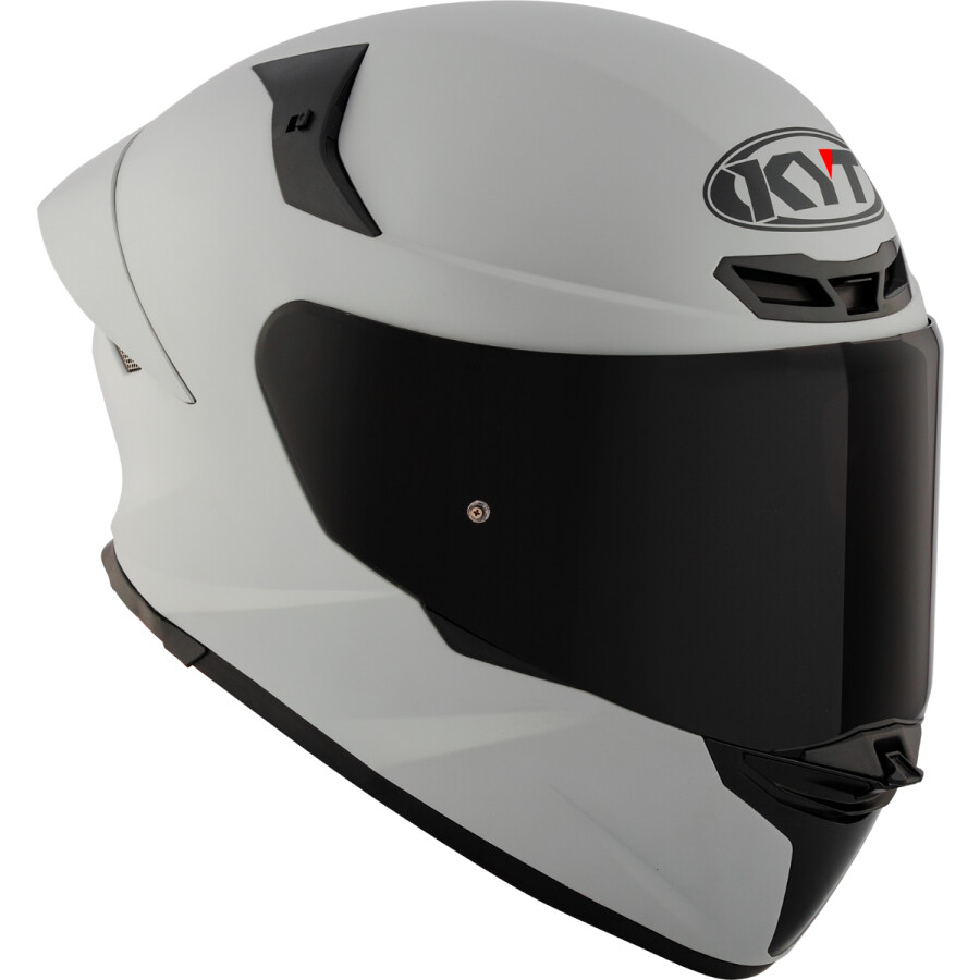 Kyt TT-REVO PLAIN Full Face Motorcycle Helmet Matt Grey For Sale Online ...