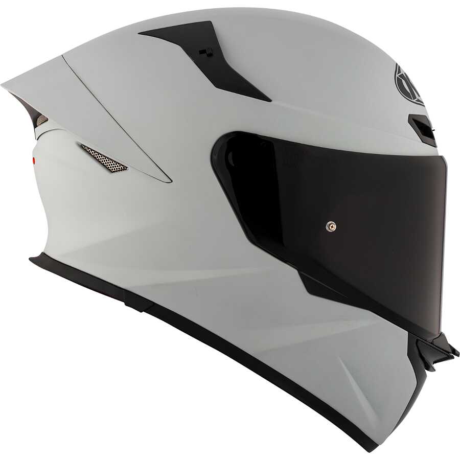 Kyt TT-REVO PLAIN Full Face Motorcycle Helmet Matt Grey For Sale Online ...