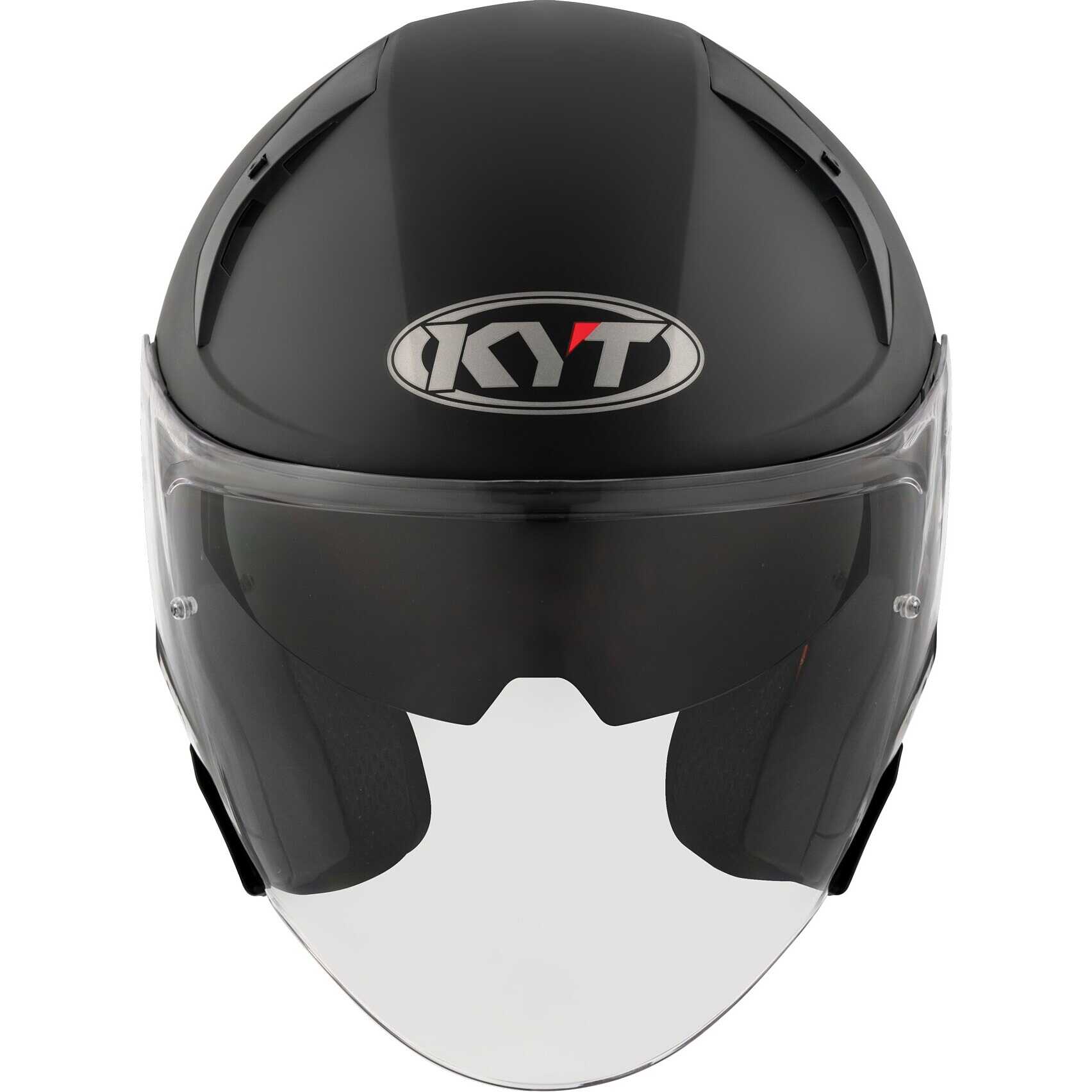KYT TTR-JET PLAIN Jet Motorcycle Helmet Matt Black For Sale Online ...