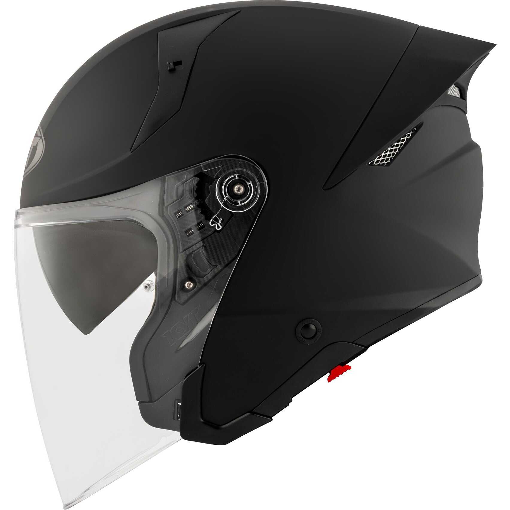KYT TTR-JET PLAIN Jet Motorcycle Helmet Matt Black For Sale Online ...
