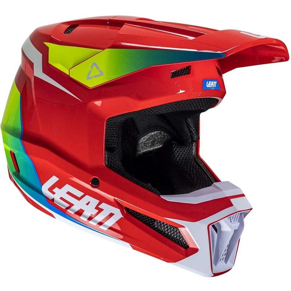 Leatt 2.5 V25 RED Moto Cross Helmet For Sale Online - Outletmoto.eu