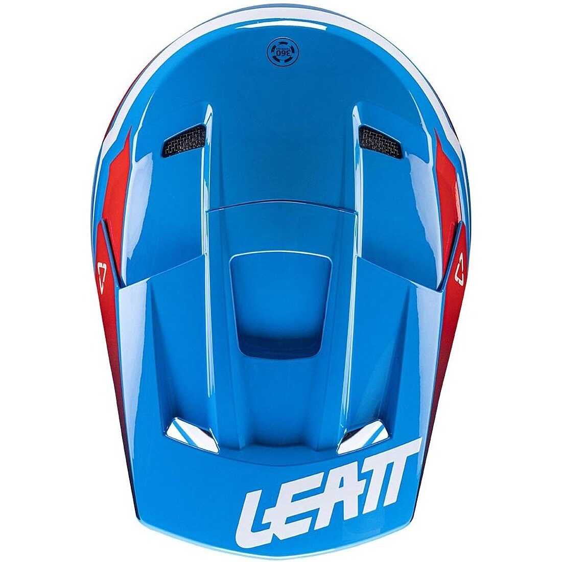 Leatt 2.5 V25 ROYAL Blue Moto Cross Helmet For Sale Online - Outletmoto.eu