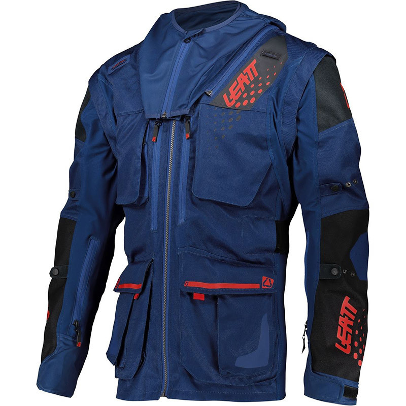 Leatt 5.5 ENDURO Blue Cross Enduro Motorcycle Jacket For Sale Online ...
