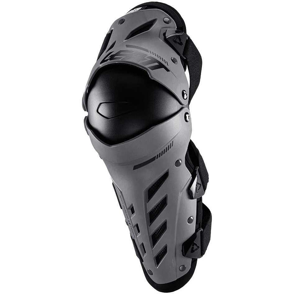 Leatt KNEE&SHIN GUARD DUAL AXIS FORGE Motorcycle Knee Brace Grey For ...