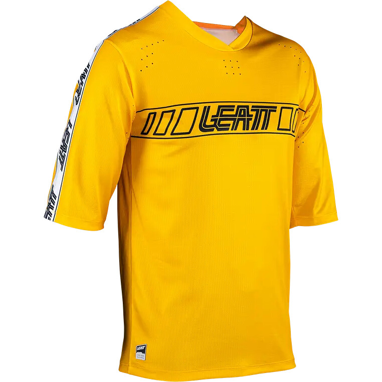 Leatt MTB ENDURO 3.0 Yellow MTB Jersey For Sale Online - Outletmoto.eu