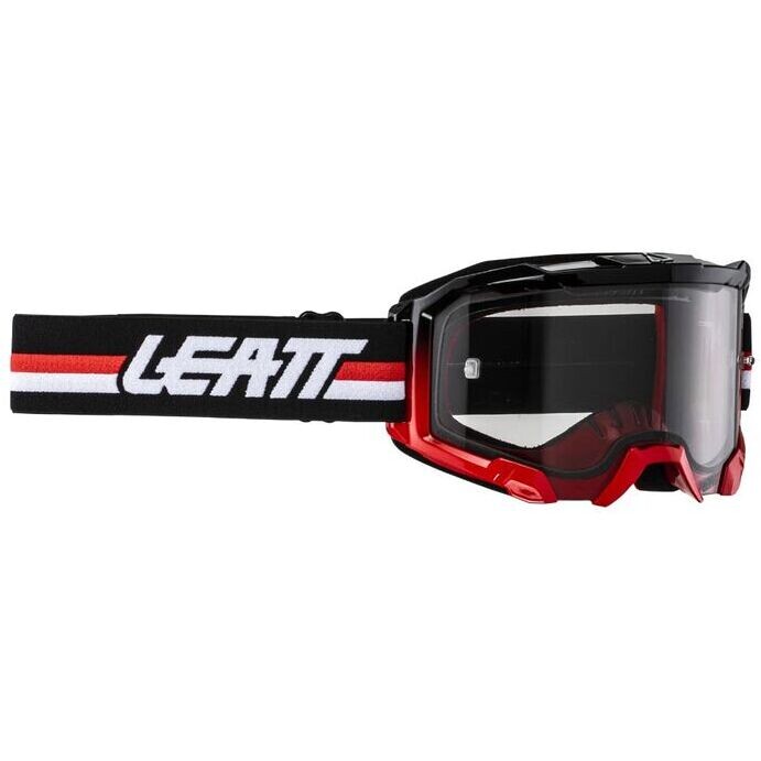 Leatt VELOCITY 4.5 RED LIGHT GRAY 58VLT RED Moto Cross Mask For Sale ...