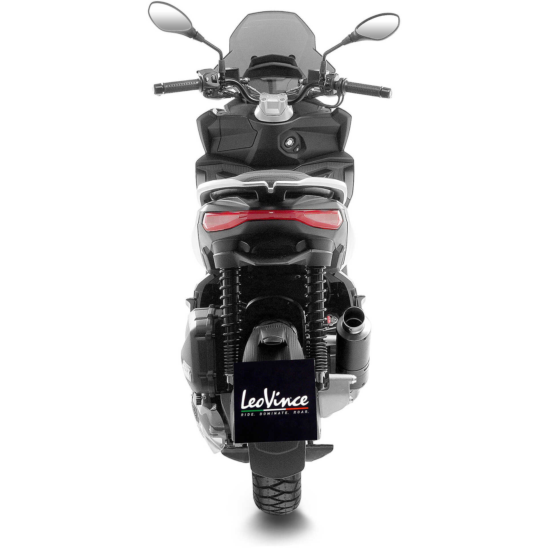 Leovince 15500MU GP CORSA MATTE Full System Exhaust System Specific For ...