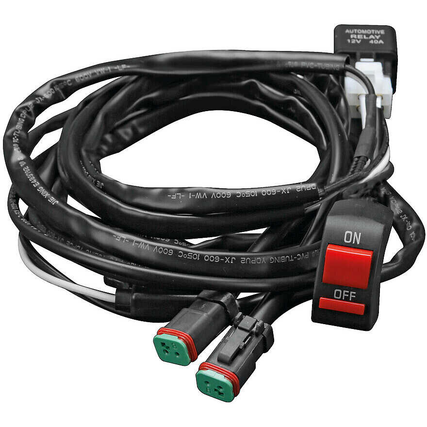 Light Wiring Kit for 12V Motorcycle Headlights For Sale Online ...