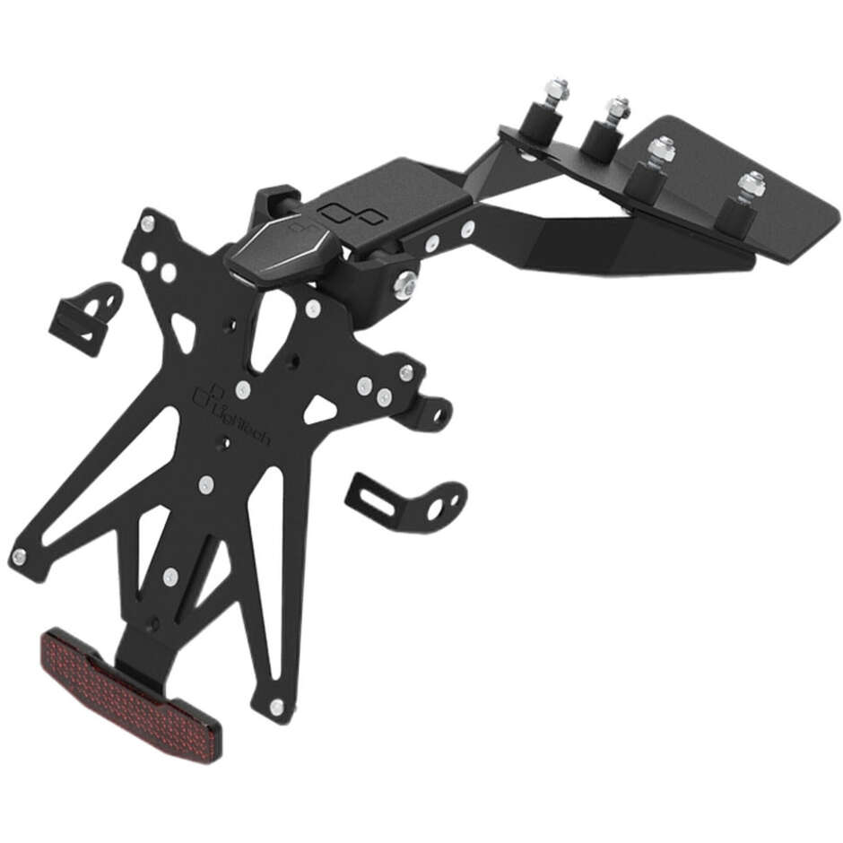 Lightech Adjustable License Plate Holder Kit Specific for KTM Duke 125/ ...