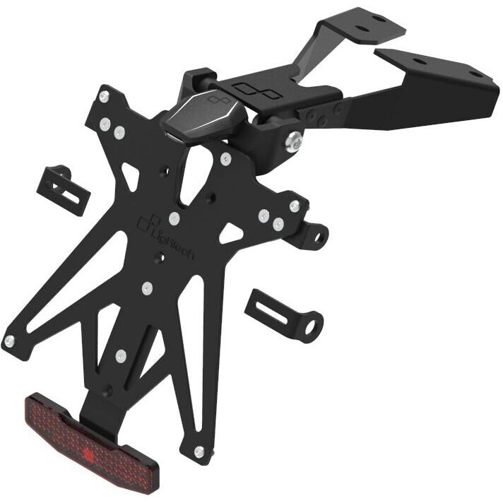 Lightech verstellbarer Kennzeichenhalter-Kit speziell für CF Moto 650 ...