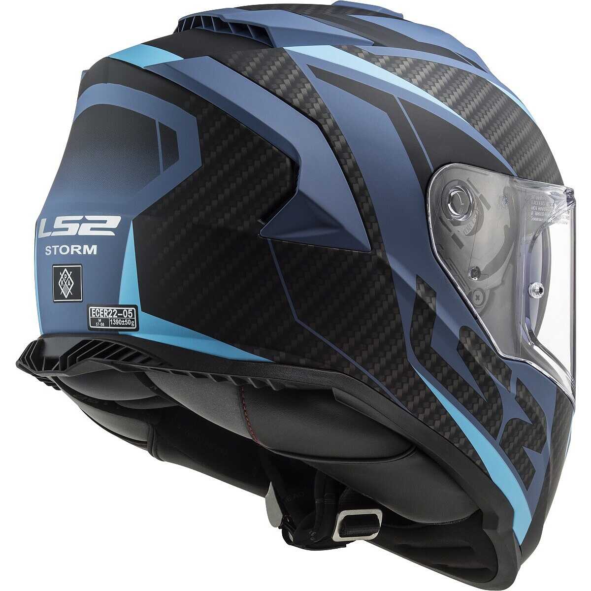 Ls2 FF800 STORM 2 RACER Full Face Motorcycle Helmet Matt Blue For Sale ...