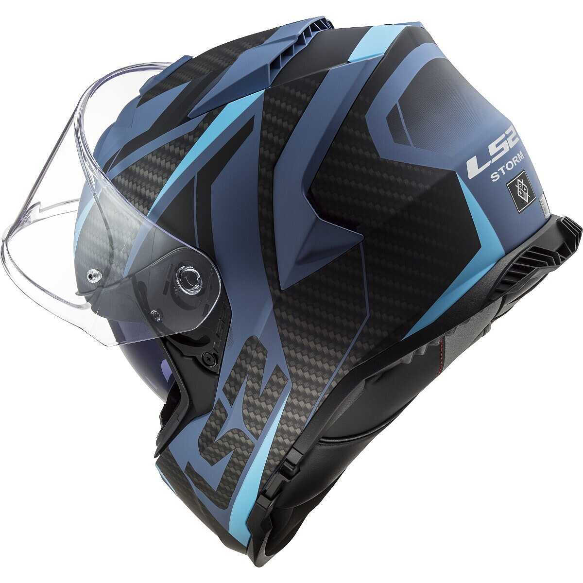 Ls2 FF800 STORM 2 RACER Full Face Motorcycle Helmet Matt Blue For Sale ...