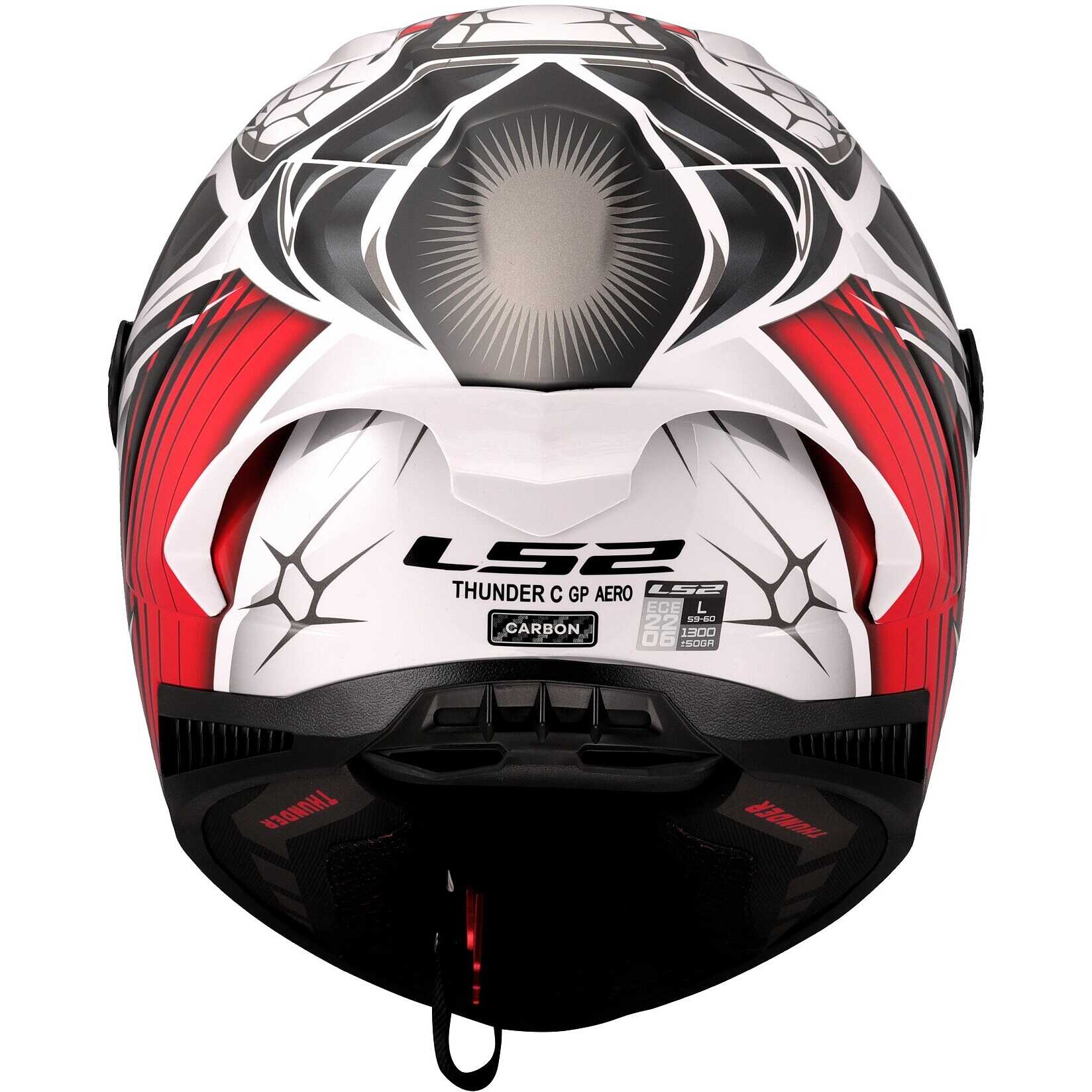 LS2 FF805 THUNDER GP AERO REPLICA PEROLARI Full Face Motorcycle Helmet ...