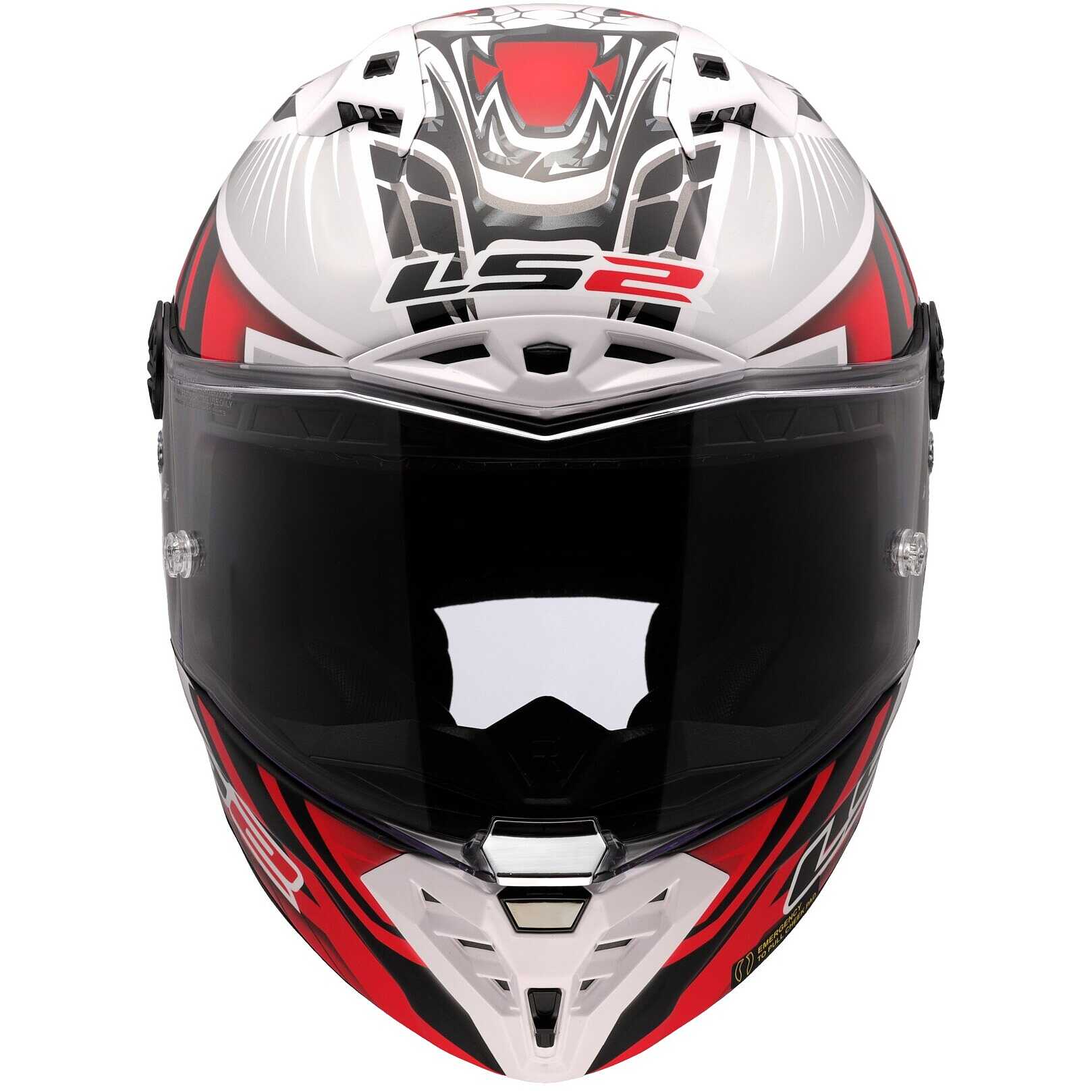 LS2 FF805 THUNDER GP AERO REPLICA PEROLARI Full Face Motorcycle Helmet ...