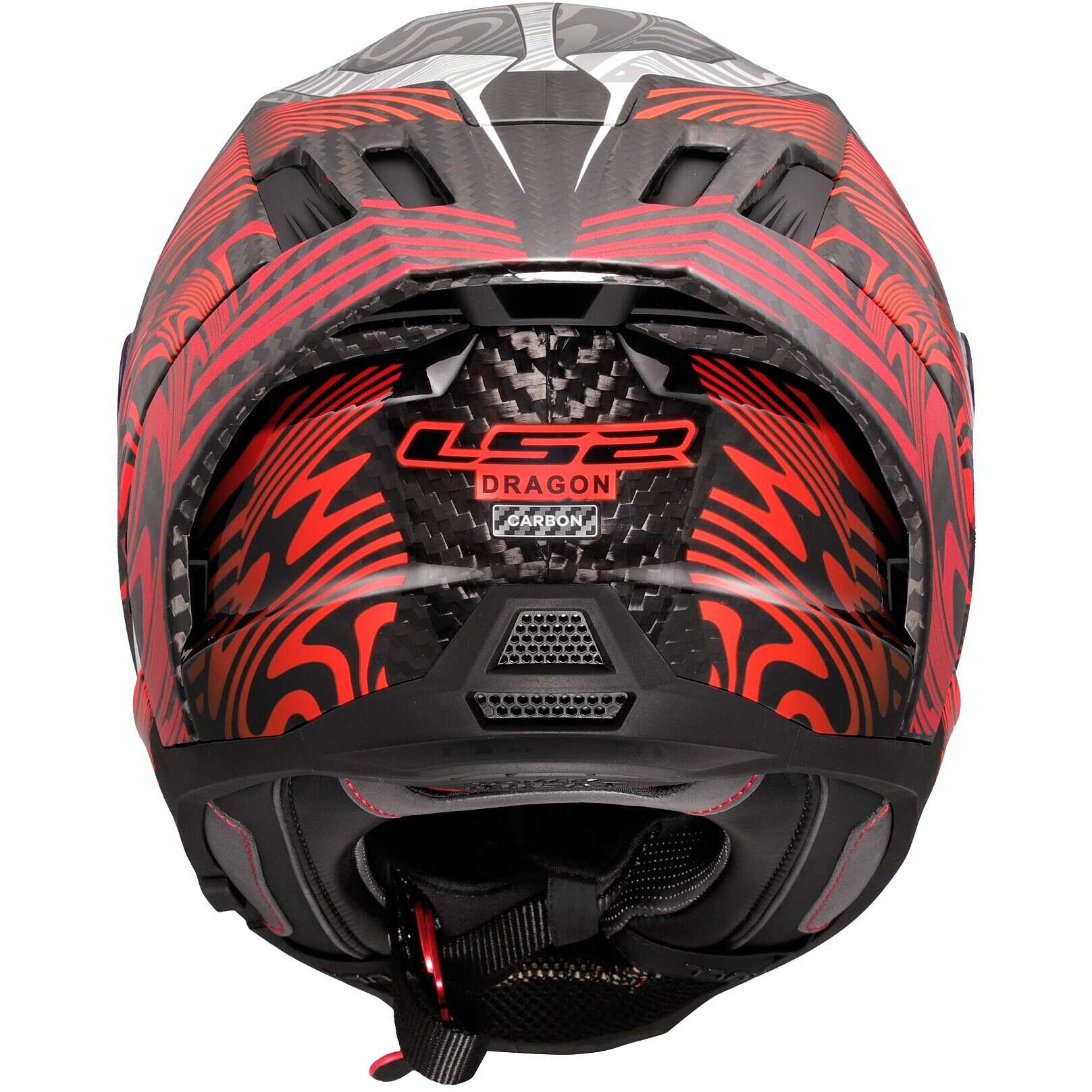 LS2 FF807 DRAGON ENTHUM Full Face Motorcycle Helmet Red For Sale Online ...