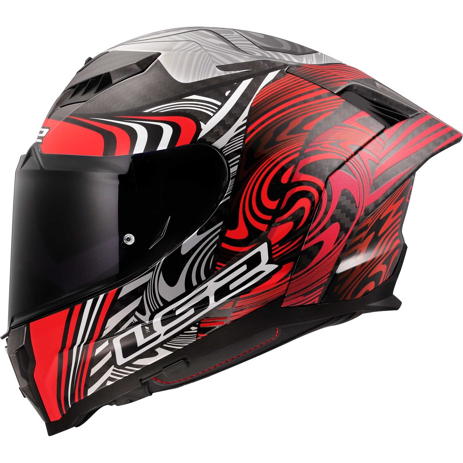 LS2 FF807 DRAGON ENTHUM Full Face Motorcycle Helmet Red For Sale Online ...