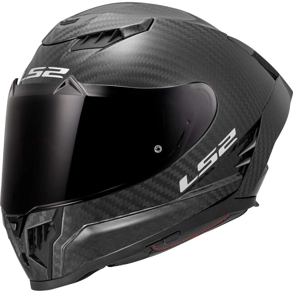 LS2 FF807 DRAGON Full Face Motorcycle Helmet Carbon Matt For Sale ...